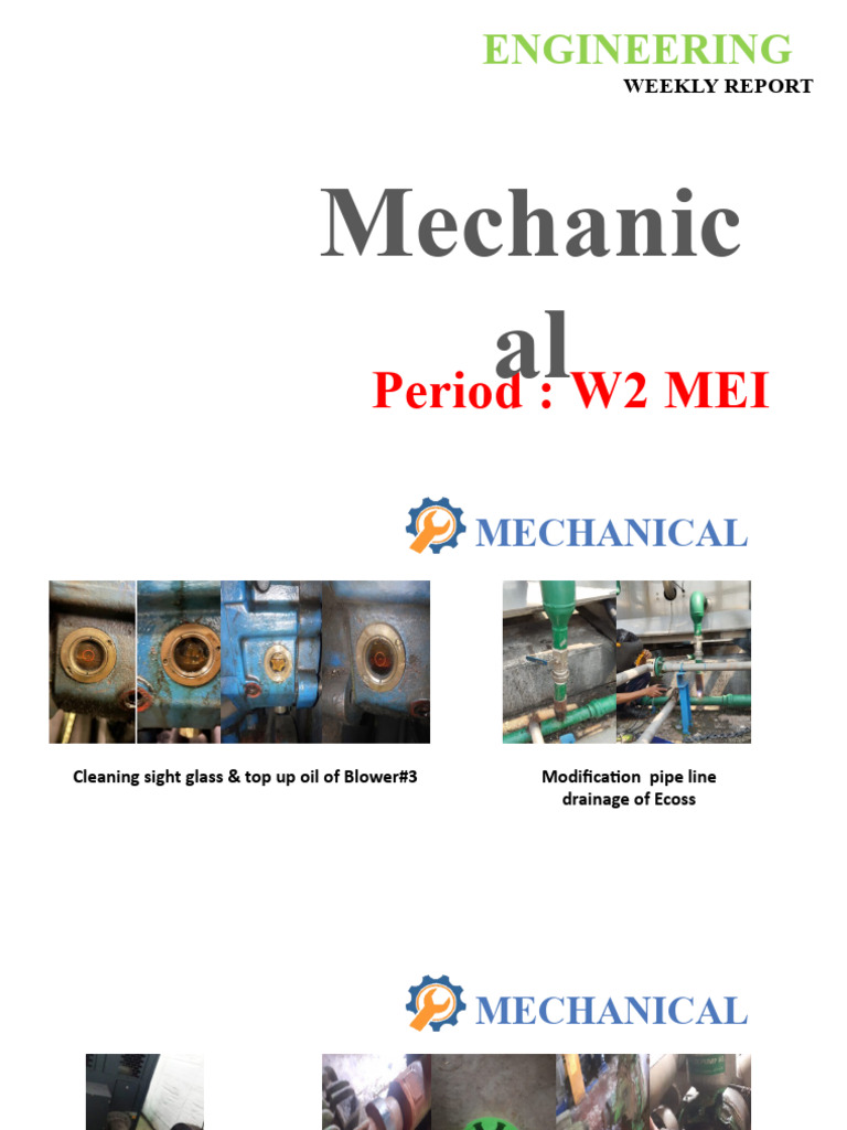 MECH Report W2 | PDF