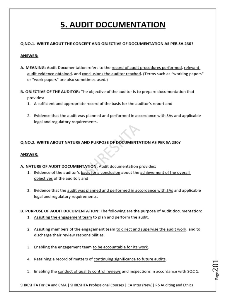 CH 5 | PDF | Audit | Auditor's Report