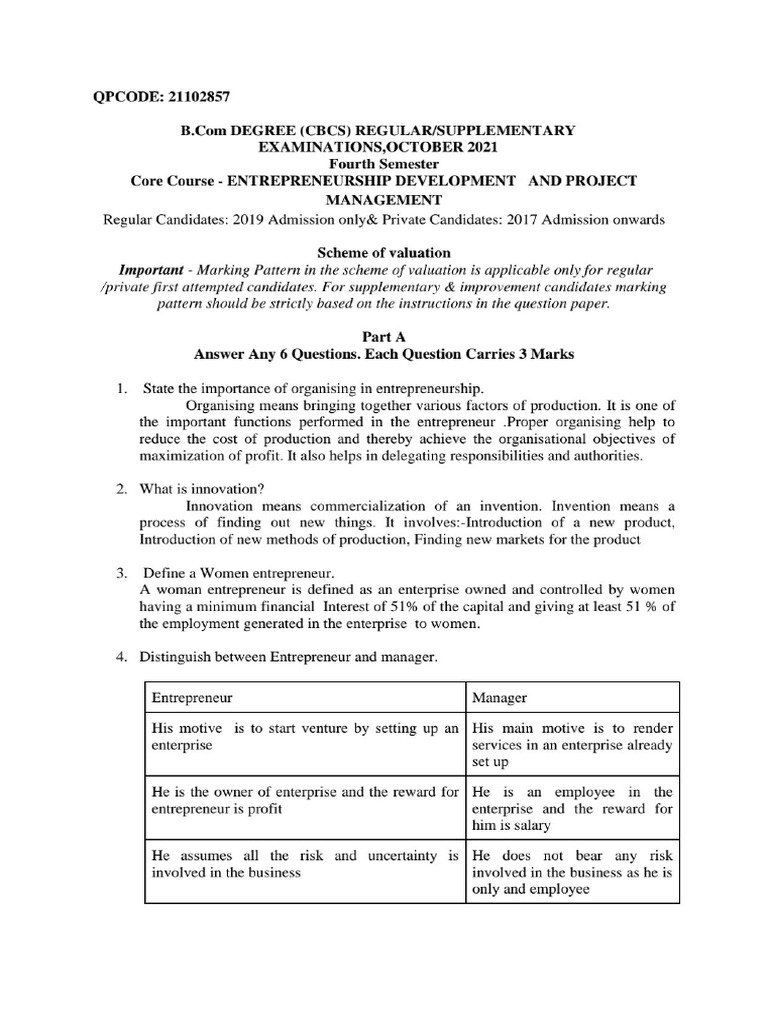 Edpm October 2021 Answers | PDF