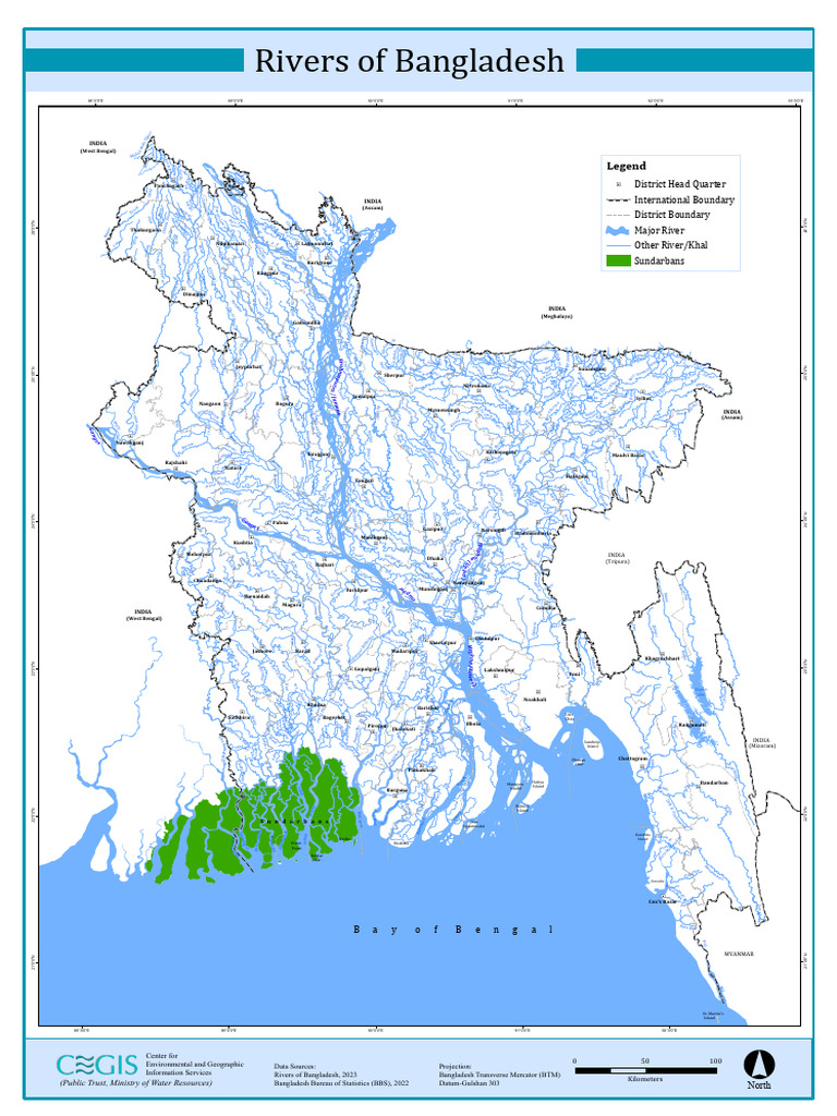 Rivers of Bangladesh_A1 | PDF