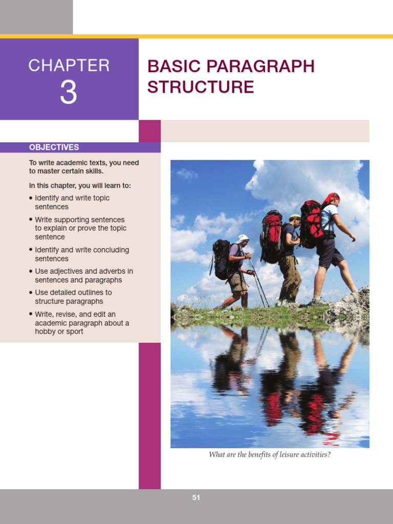 UDI I-4.Basic Paragraph Structure (PRACTISE) | PDF