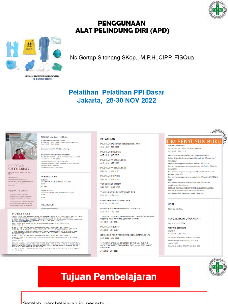 Apd Persi Ppi Dasar Nov 2022 | PDF