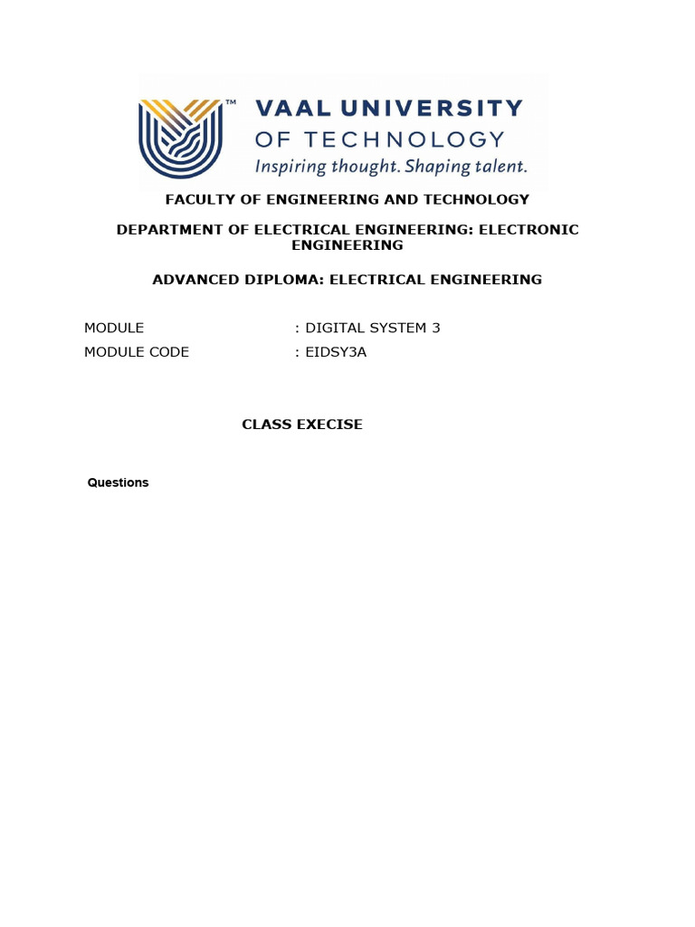 Digits 4 Class Execise 1 | PDF | Microcontroller | Computer Engineering