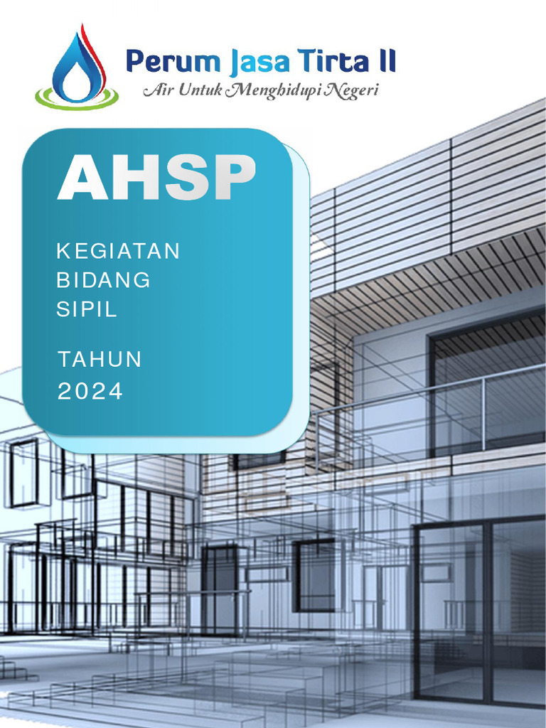 AHSP Bidang Sipil 2024 | PDF | Teknologi & Rekayasa