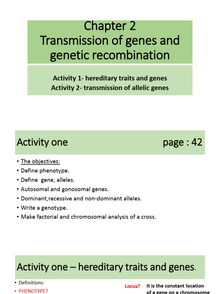 Chapter 2 Sex Linked Gene1 Download Free Pdf Dominance Genetics Allele
