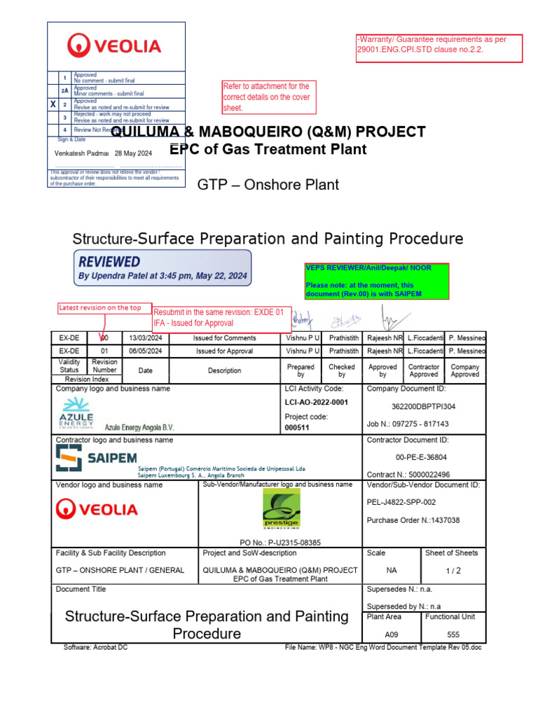 Pel-j4822-Spp-002 01 (362200dbptpi304) Structure SPP Rtn2 | PDF | Paint ...