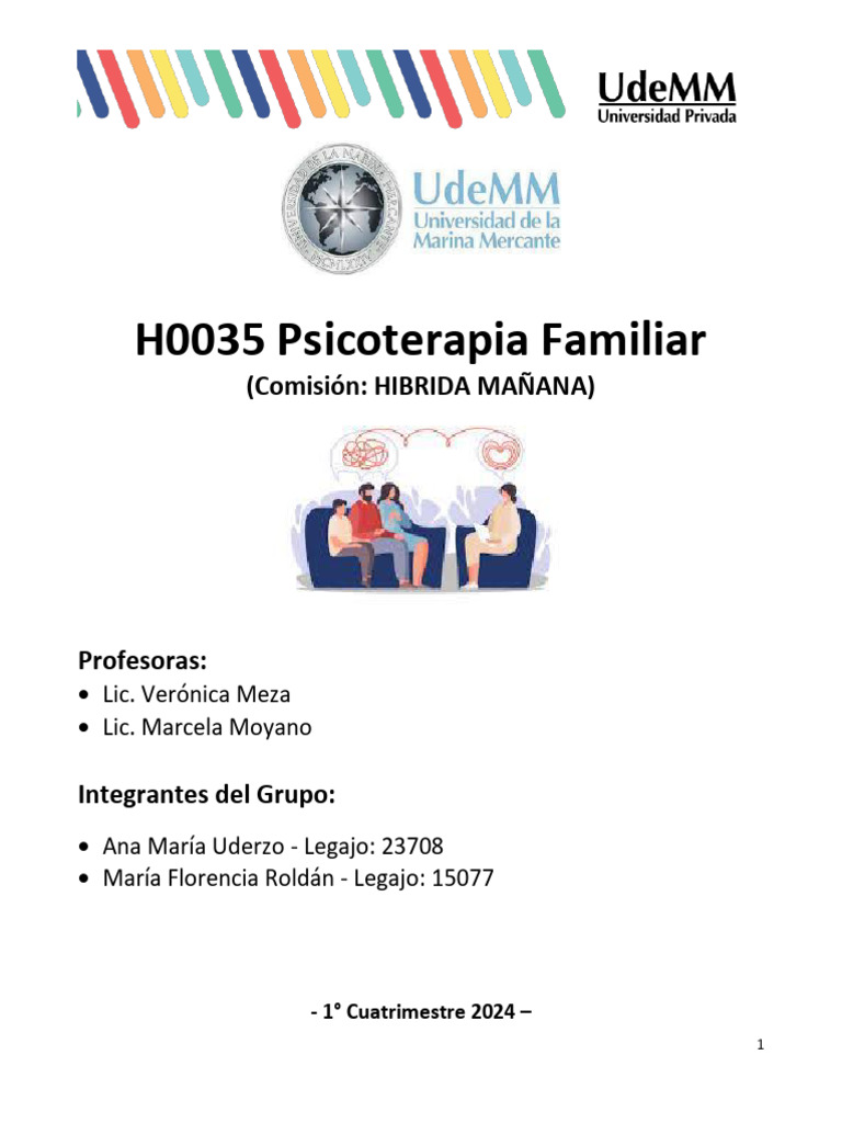 h0035 Psicoterapia Familiar-Parcial Domiciliario | PDF | Motivación ...