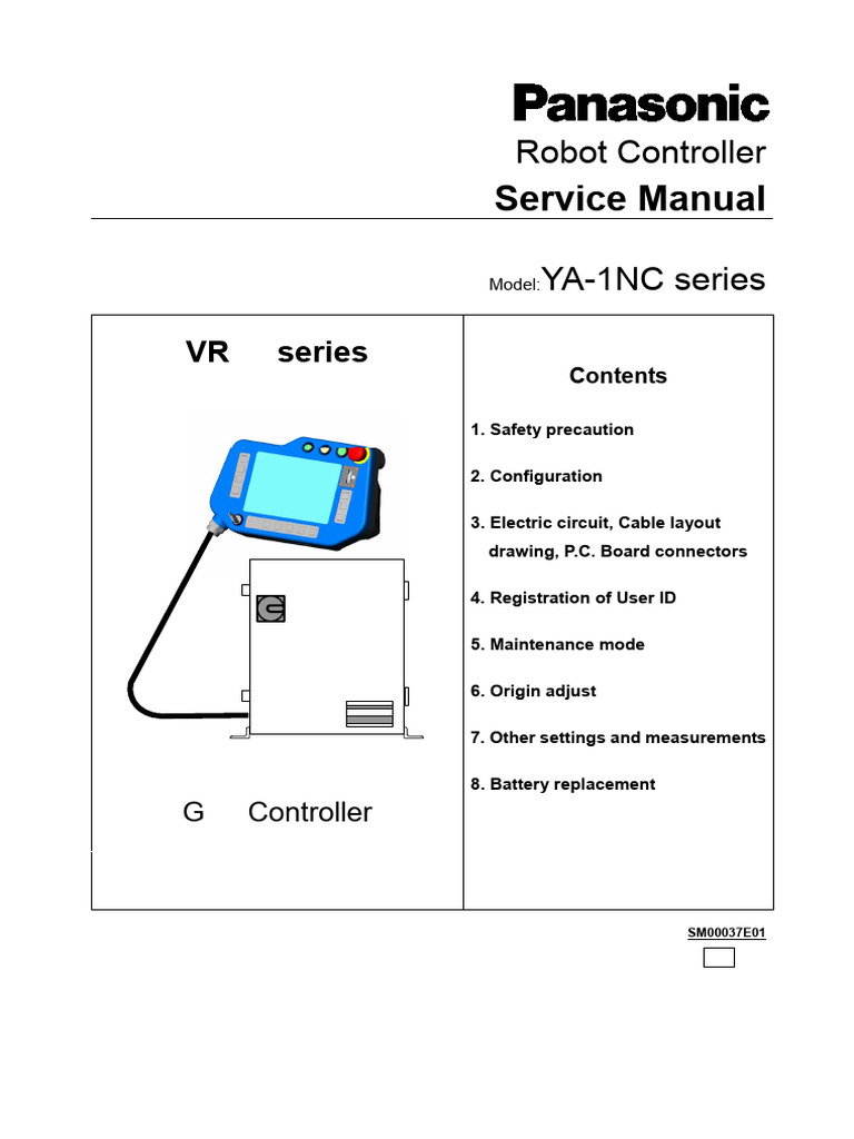 YA-1NC Series G2 Controller Service Manual SM00037E01 | PDF ...