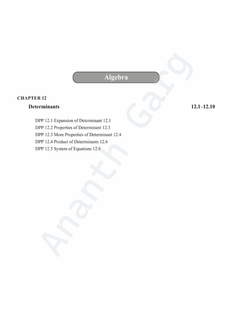 Determinants DPP | PDF