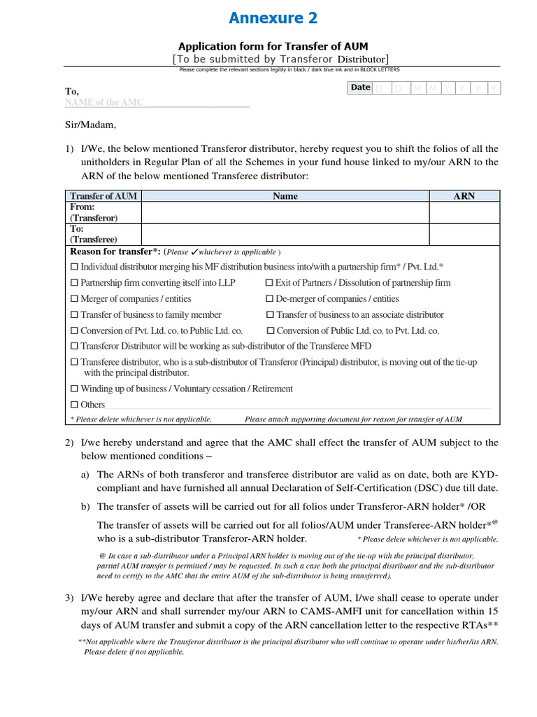 ARNCircular25 Annexure 2 | PDF | Private Law | Business