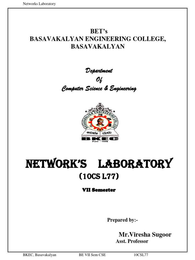 NETWORK_Lab | PDF | Computer Network | Network Switch