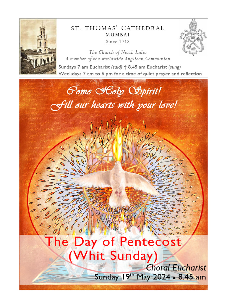 24519-Pentecost-Eucharist | PDF | Pentecost | Eucharist