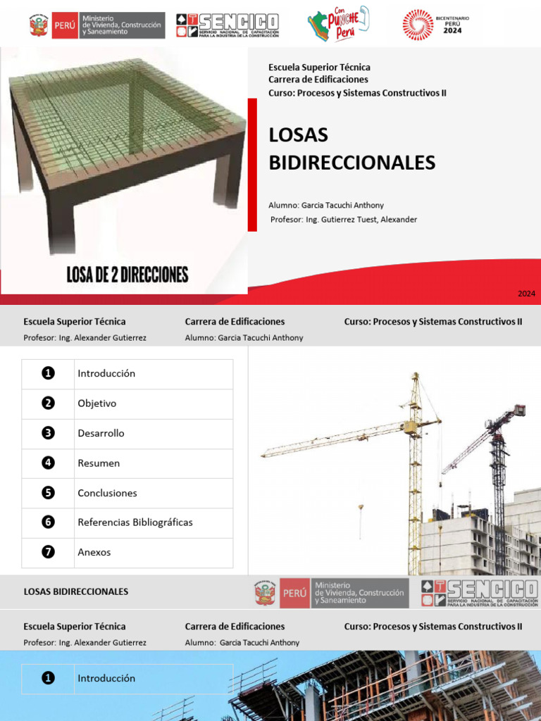 1.losas Bidireccionales | Descargar gratis PDF | Hormigón | Fundación (Ingeniería)