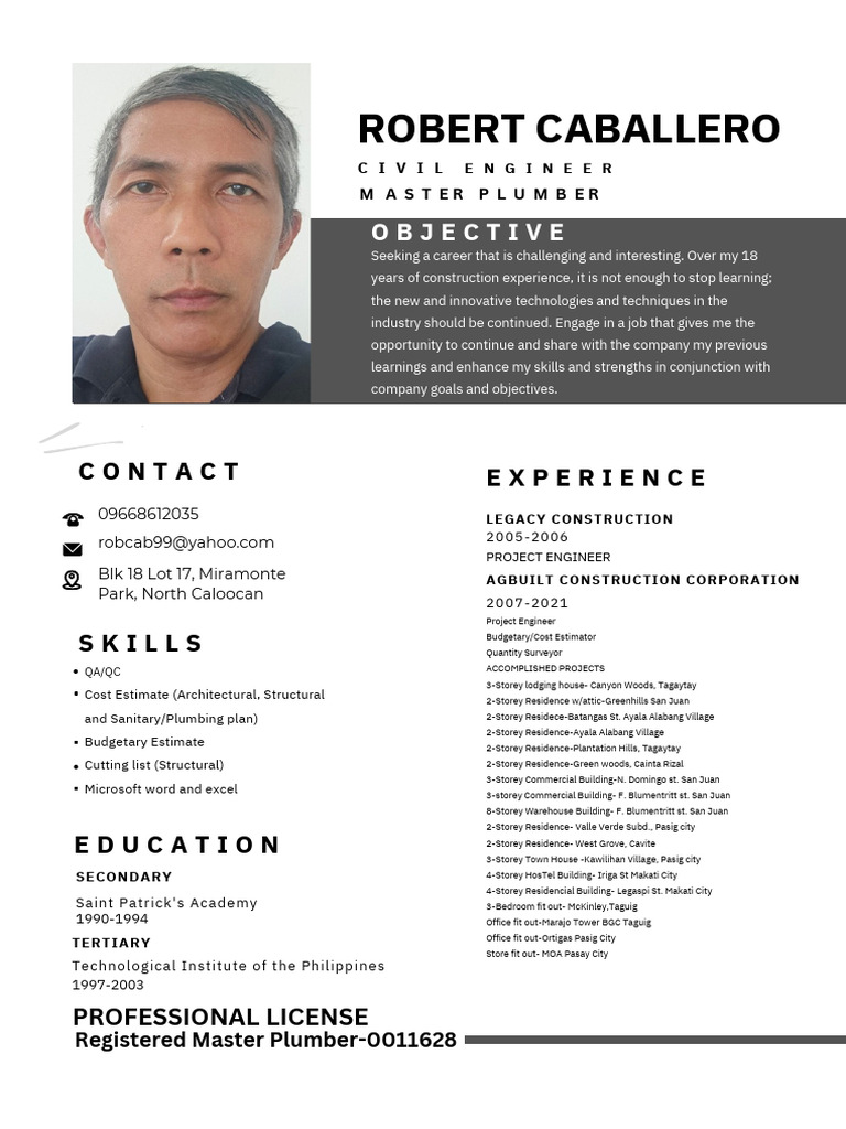 Robert Caballero | PDF | Makati | Science