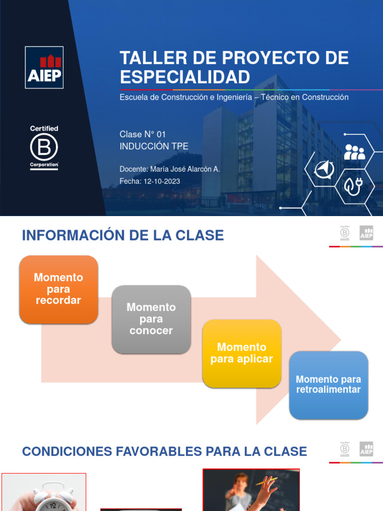 Clase 1 - Inducción Tpe | PDF