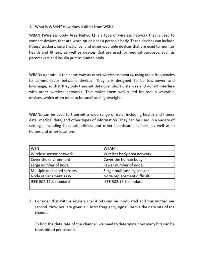 Wireless Networking Pdf Modulation Radio Spectrum