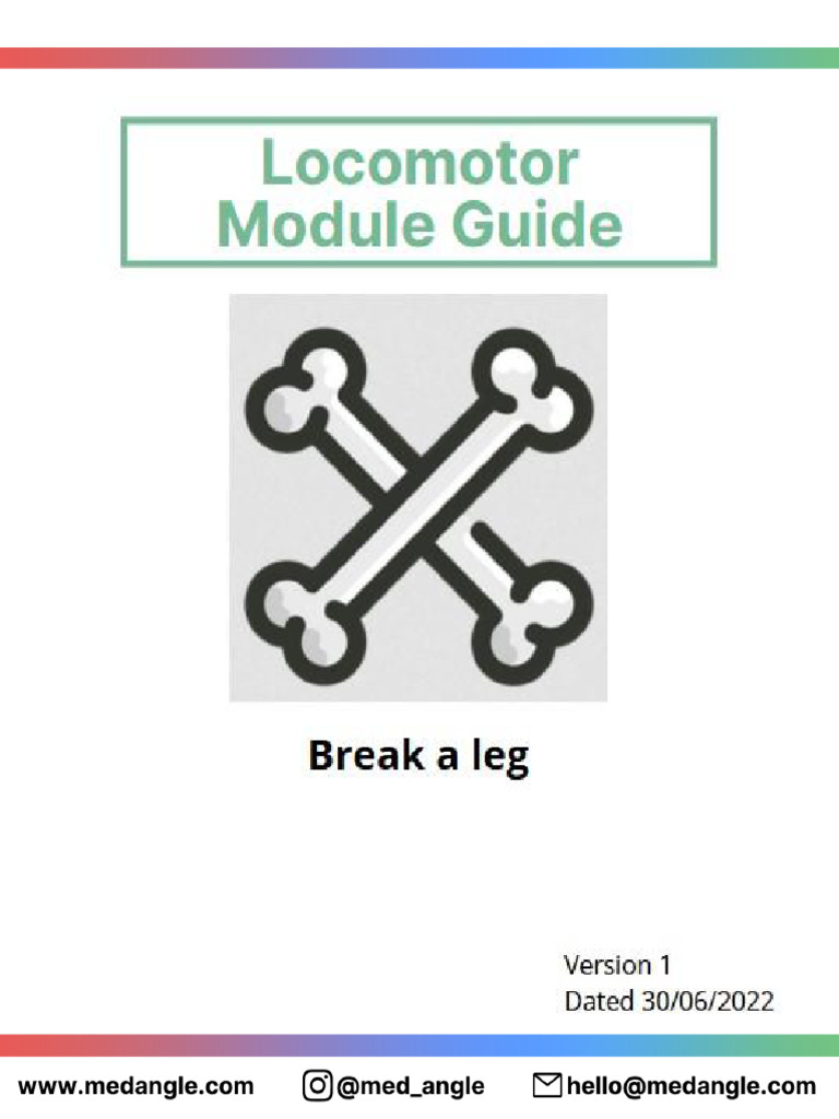 3982874597306380553medangle S Locomotor Module Guide | PDF | Action Potential | Muscle Contraction