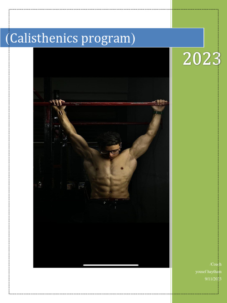 Tuck Front Lever Training Program | PDF