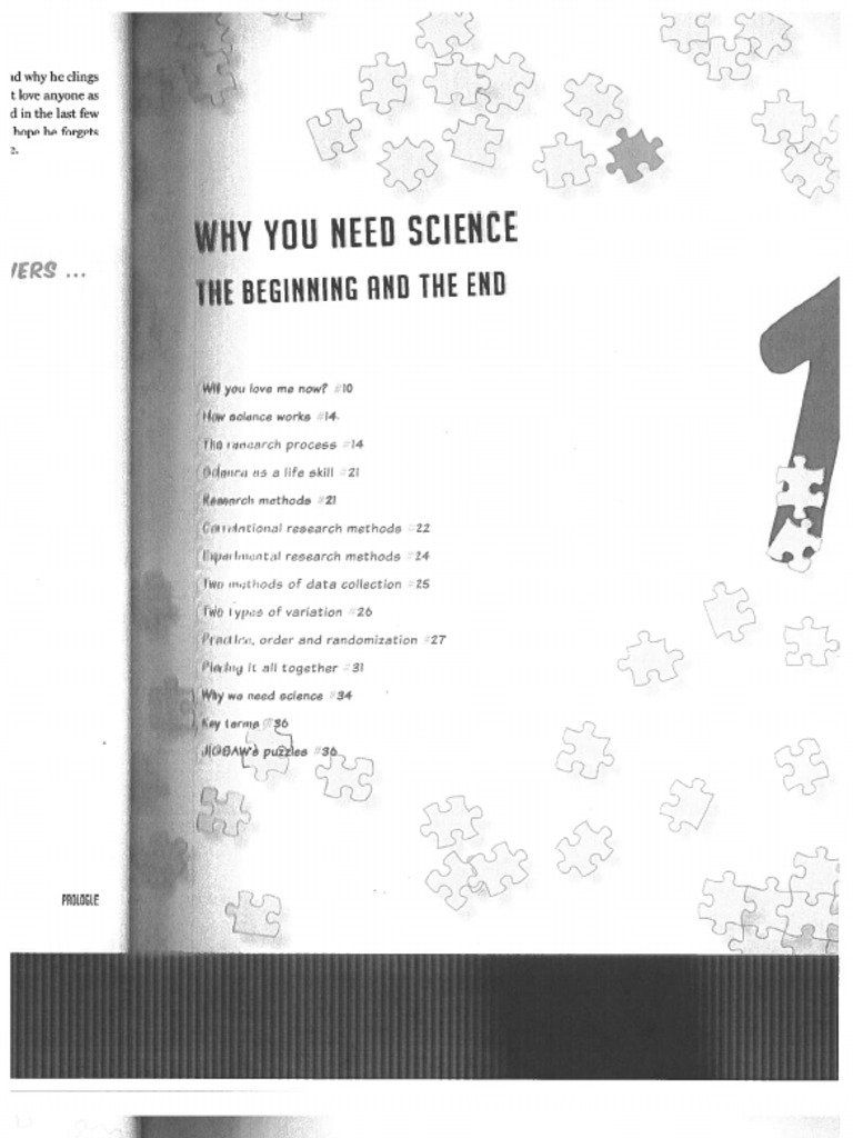 Field 2016 Chapter 1 - Why You Need Science | PDF