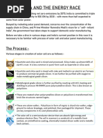 Domestic Content Requirement (DCR) Norms For Solar PV Cells 11.03.2025 | PDF