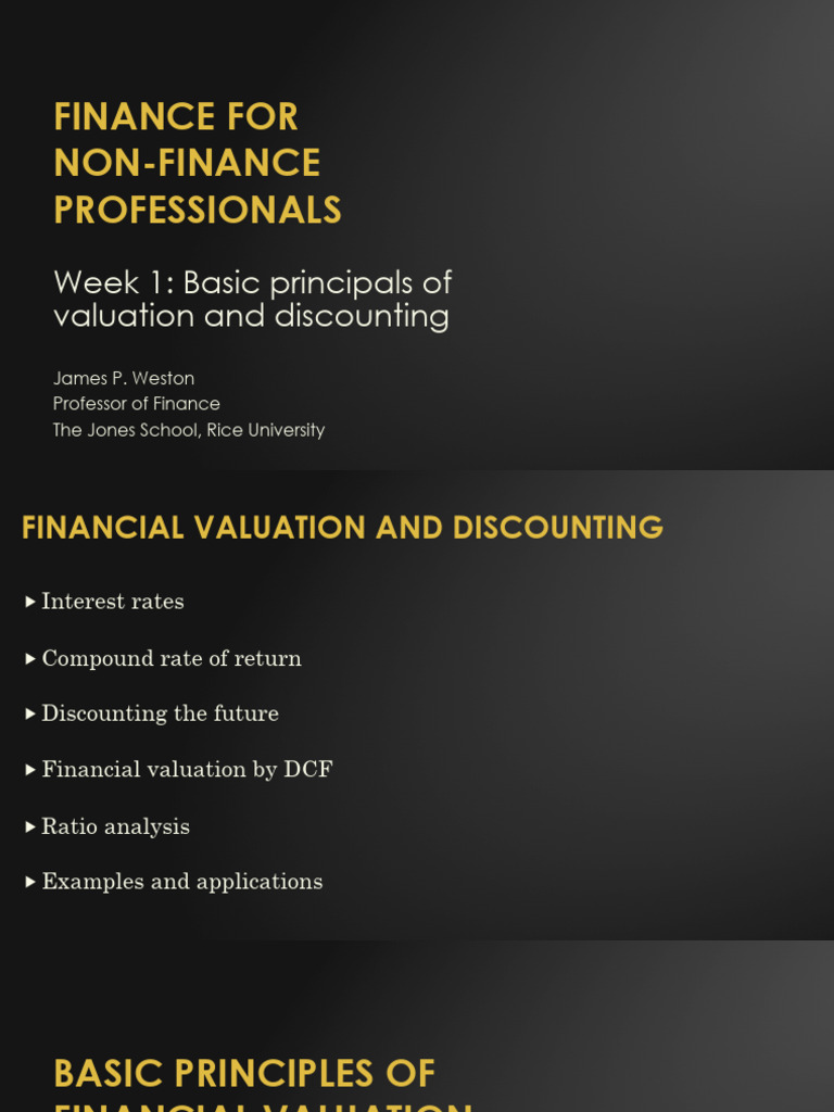 Basic Finance | Download Free PDF | Capital Budgeting | Net Present Value