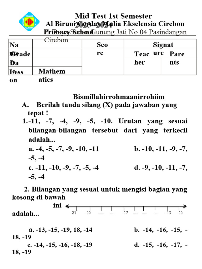 Sas Level Midle 2023 | PDF