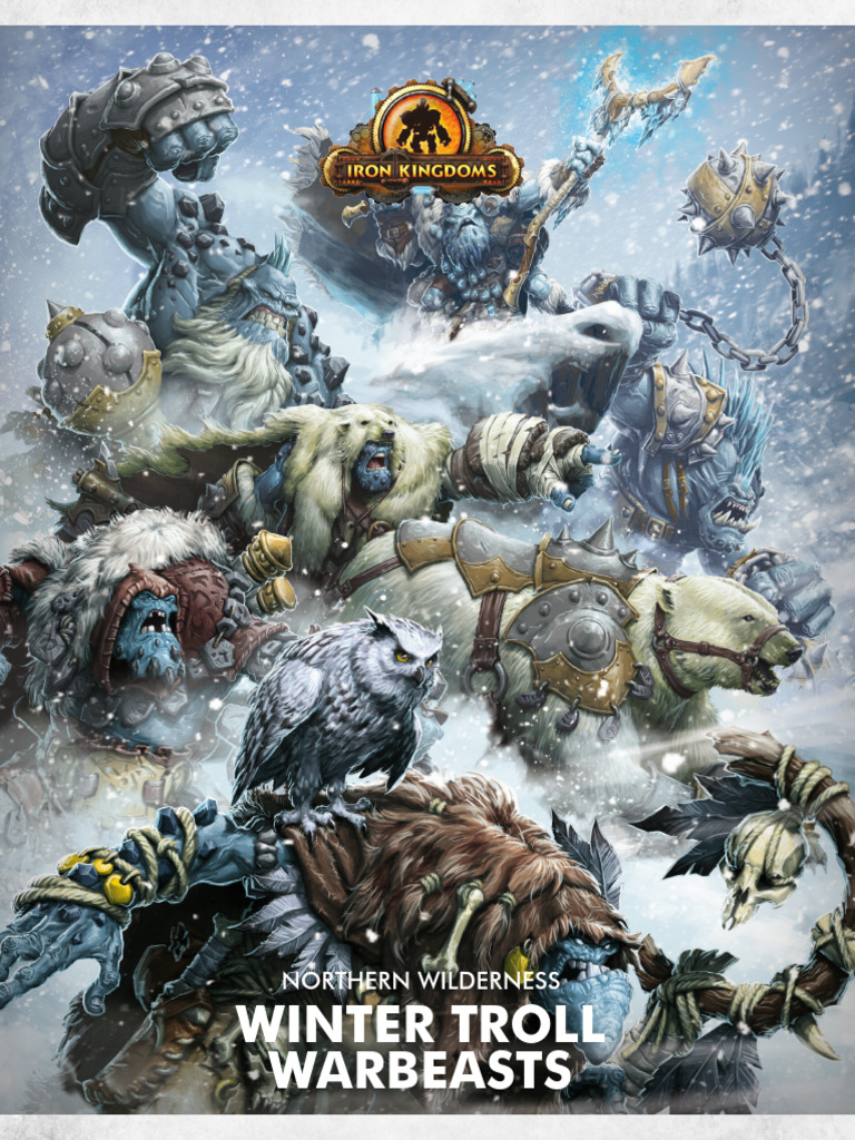 Northkin Insider Winter Troll Warbeast Profiles | PDF | Ice