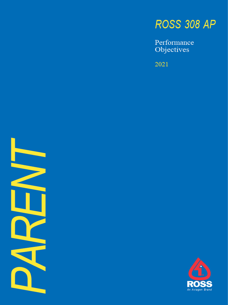 Ross 308 AP Parent Stock Objectives 2021 | PDF | Pound (Mass) | Calorie