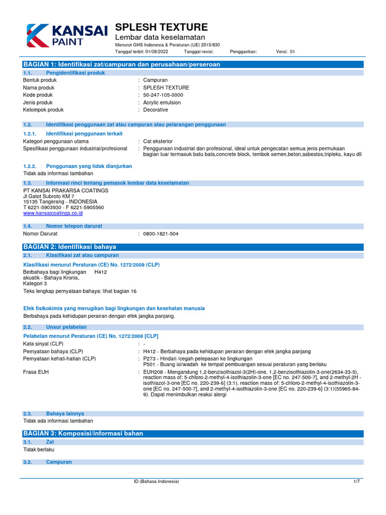 247-105 Splesh Texture | PDF