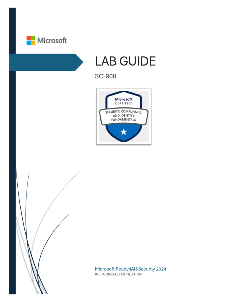 SC-900 Lab Guide for Microsoft 365 Setup | PDF | Microsoft Azure | Password