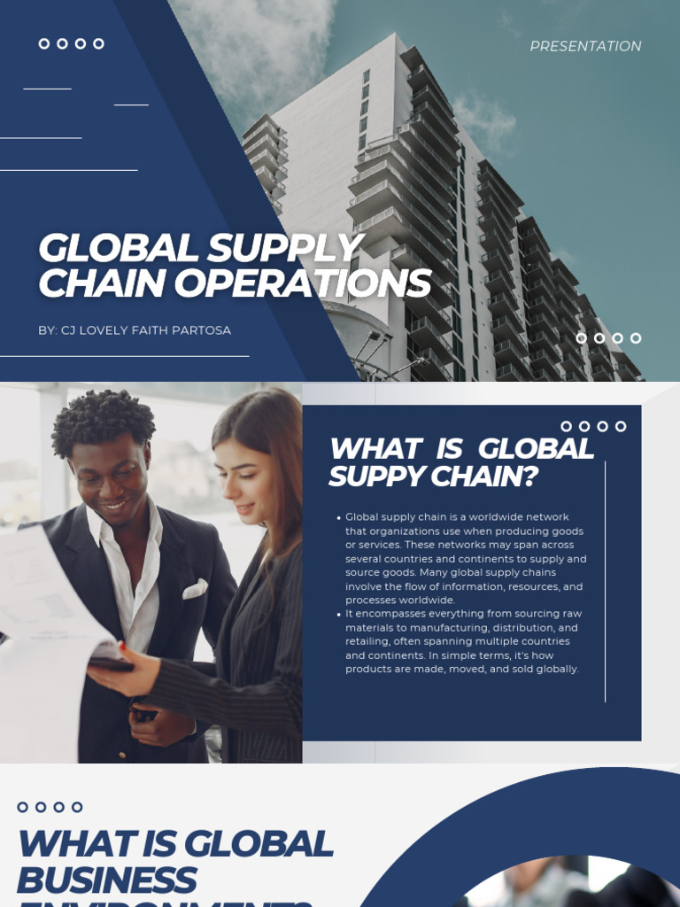 Global Supply Chain Operations 2 Pdf Supply Chain Market Economics