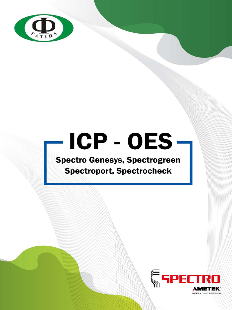 Brosur Alat OES & ICP OES Merk SPECTRO Germany - PT Fatiha Buana ...