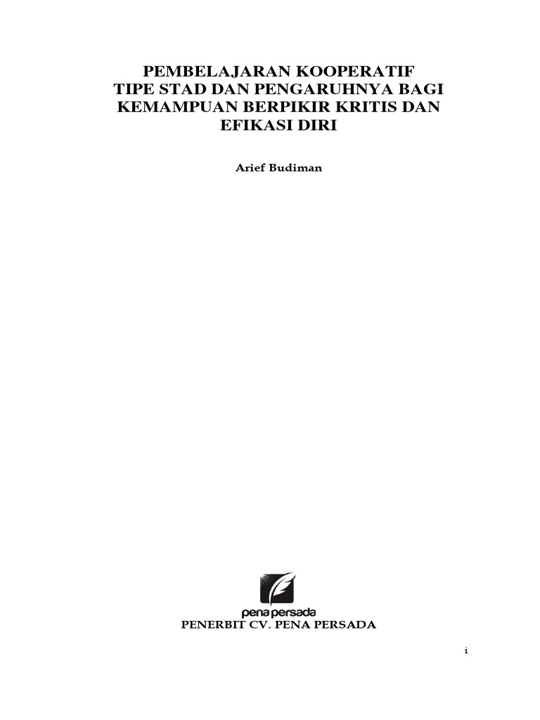 Layout Buku Pembelajaran Kooperatif | PDF