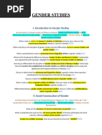 CSS Gender Studies Past Paper Analysis (Topic-Wise) 2016-2024 | PDF ...