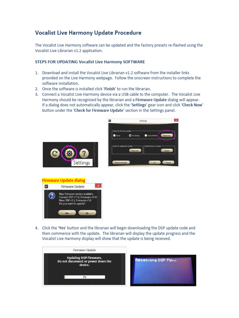 Vocalist_Live_Harmony_Update_Procedure_original | Download Free PDF ...
