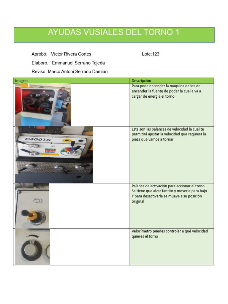 TORNOS | PDF | Perforar