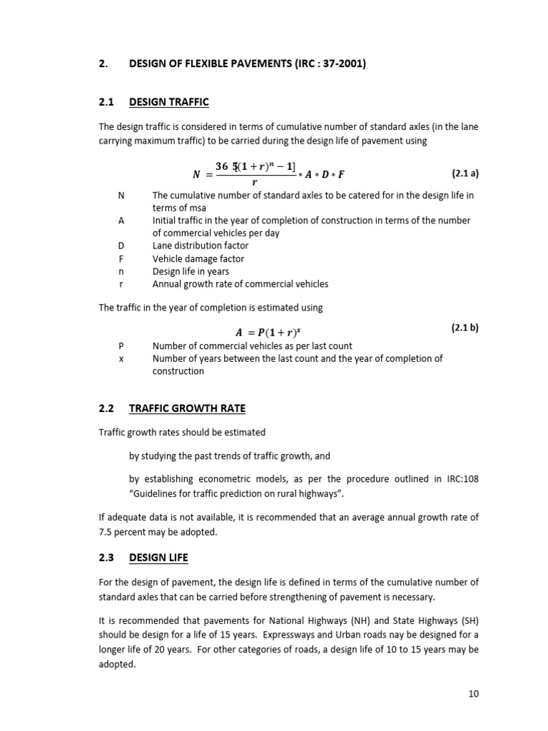 Highway Design | PDF | Deformation (Engineering) | Road Surface