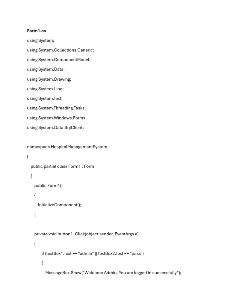 HMS SourceCodeSample | PDF | Computer Programming | Programming Paradigms