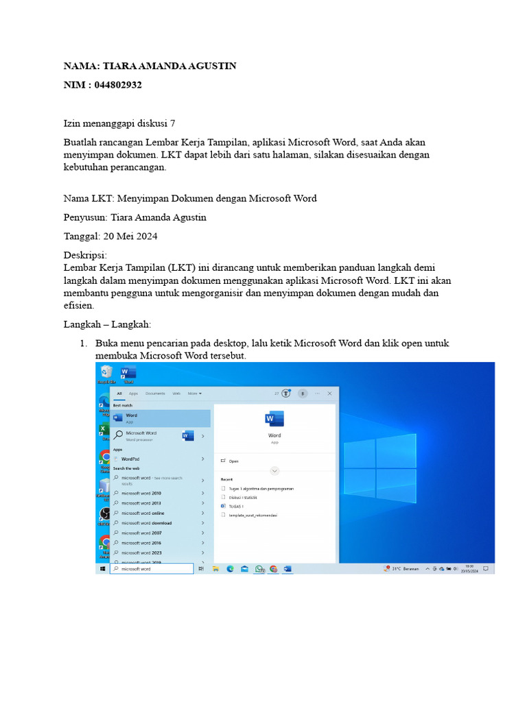 Diskusi 7 - Imk - Tiara Amanda Agustin | PDF