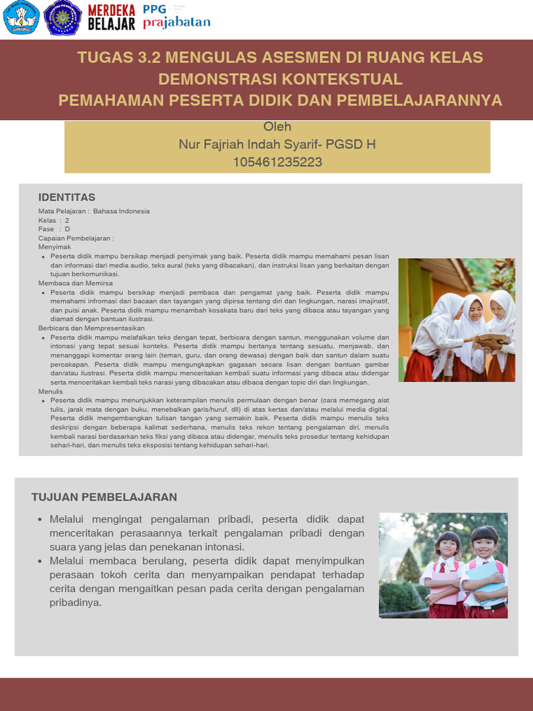 Topik 3 Demonstrasi Kontekstual Tugas 3.2 PPD | PDF