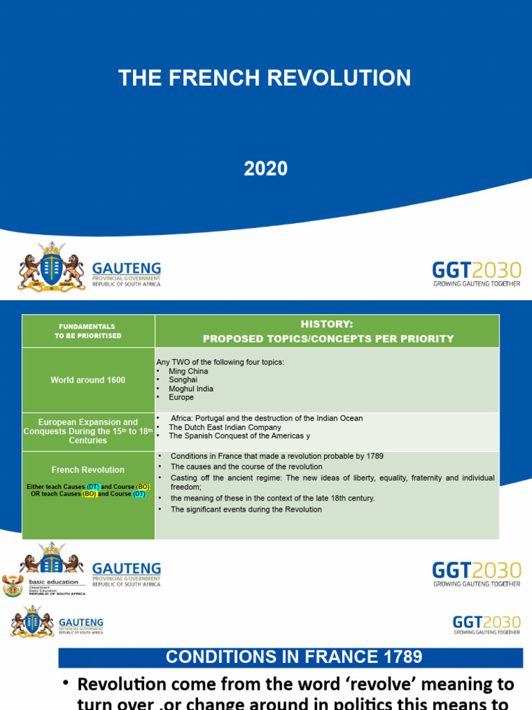 The French Revolution | PDF | France | French Revolution