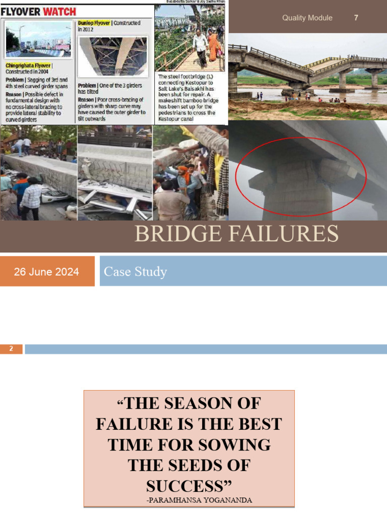 Bridge Failure Case Studies | PDF | Prestressed Concrete | Buckling