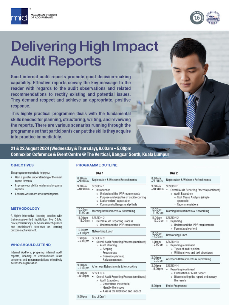 Delivering High Impact Audit Report | PDF | Internal Audit | Payments