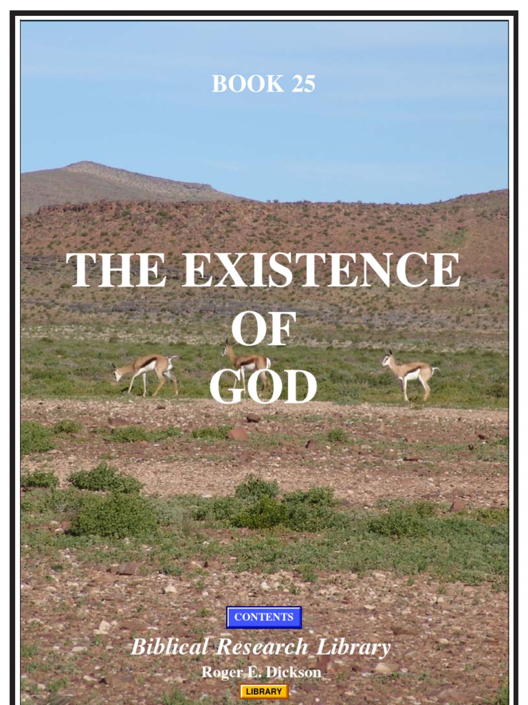 Does God Exist PDF by Roger Dickson | PDF | Deism | God