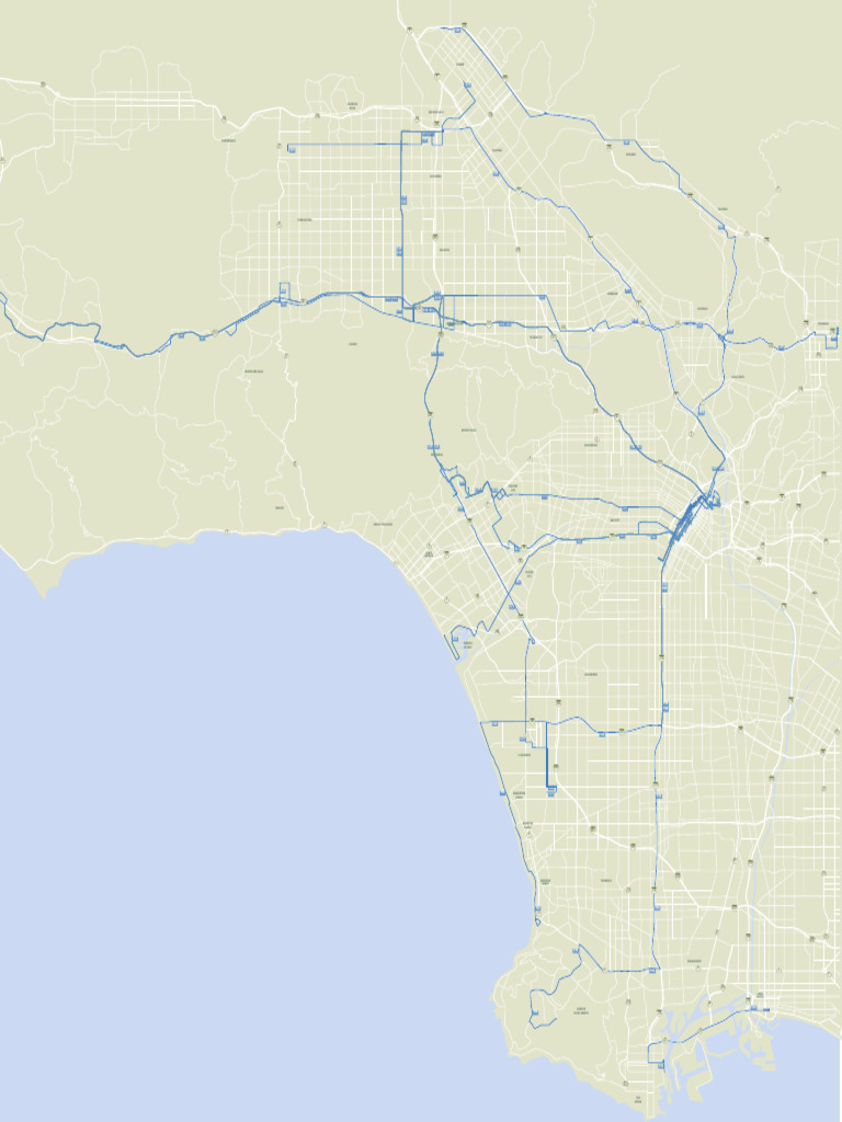 LADOT Commuter Express System Map | PDF