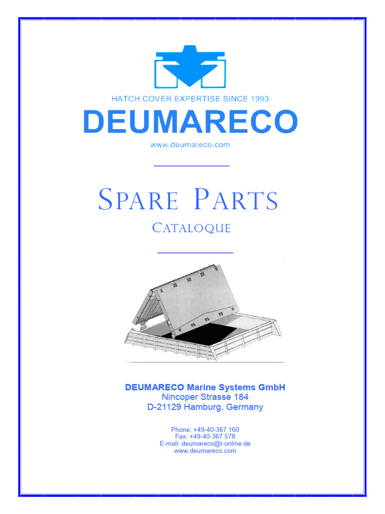 Hatch Cover CATALOGUE - DM2014 Quick Acting Cleat | PDF | Mechanical ...