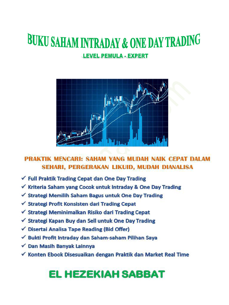 Ebook Intraday & One Day Trading Saham New Edition | PDF | Karier & Perkembangan | Bisnis