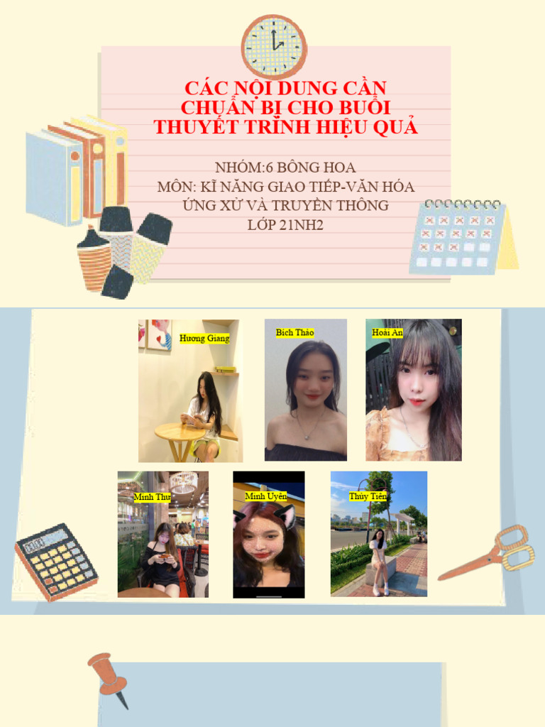 Slide Bài T P Giao Tiep Va Ky Nang Thuyet Trinh - Nhom 6 Bong Hoa-21nh2 ...