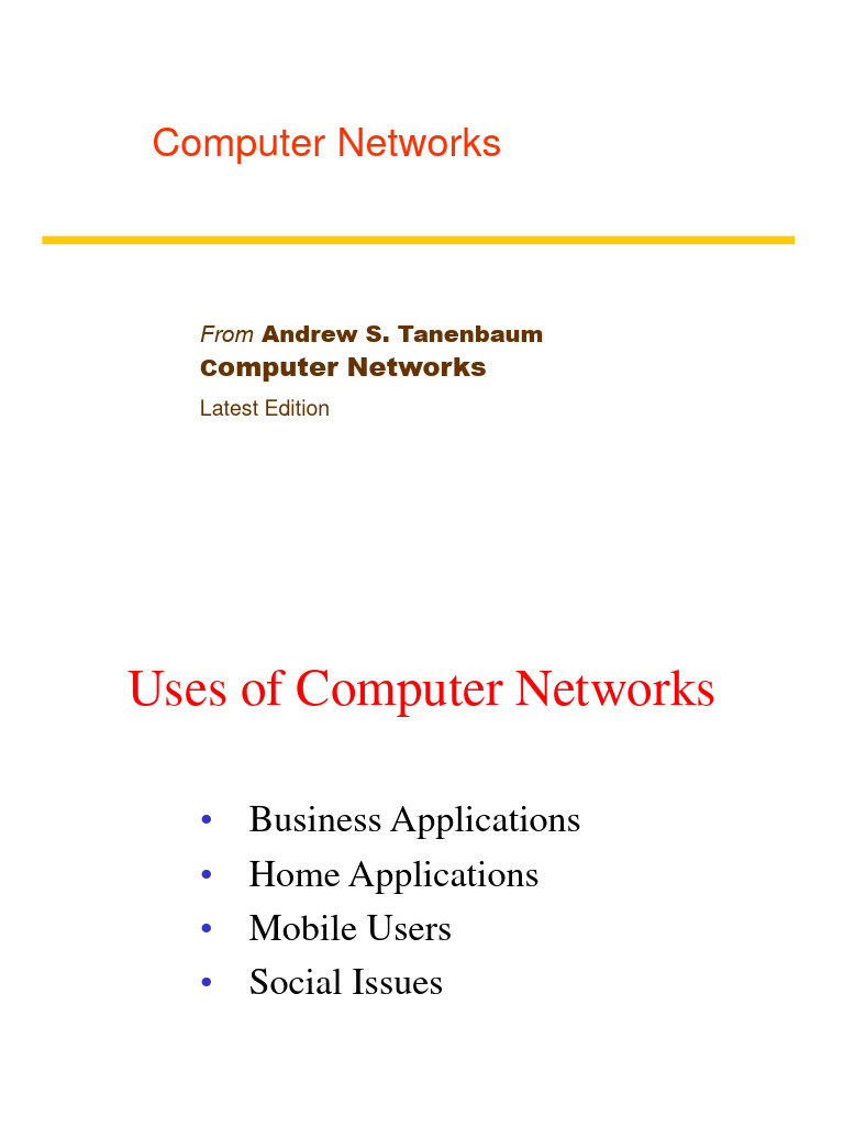 Introduction - Computer Net - Chapter 1 Slides - Jan 2022 | PDF ... Introduction - Computer Net - Chapter 1 Slides - Jan 2022 | PDF ...