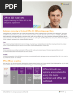 Enterprise Agreement True-Up Process | PDF | Microsoft Office | Office 365